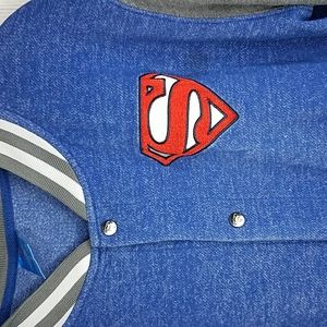 DC Comics | Jackets & Coats | Mens Superman Varsity Jacket Medium ...